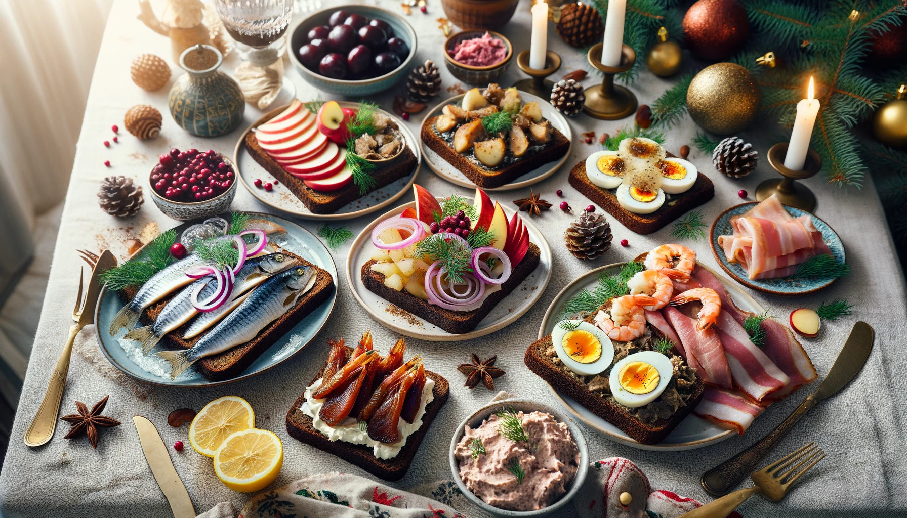 3 opskrifter på smørrebrød til Julefrokost - Juleopskrifter